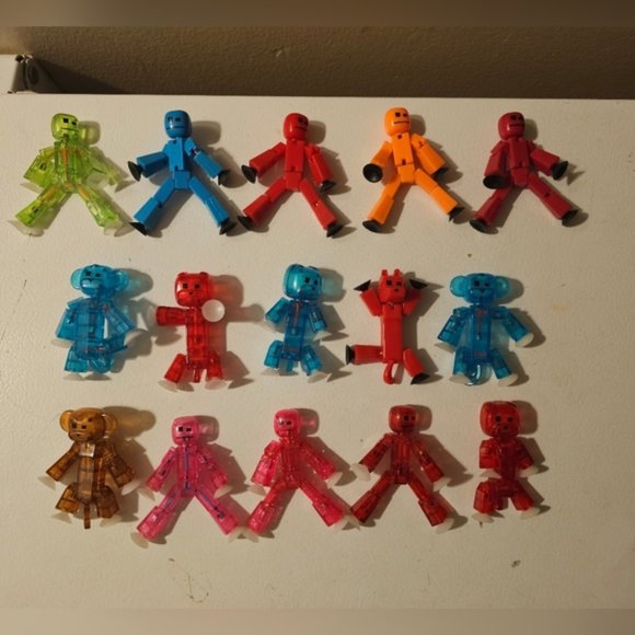 Stikbot | Toys | Stikbots Actions Figures Set Of 5 | Poshmark